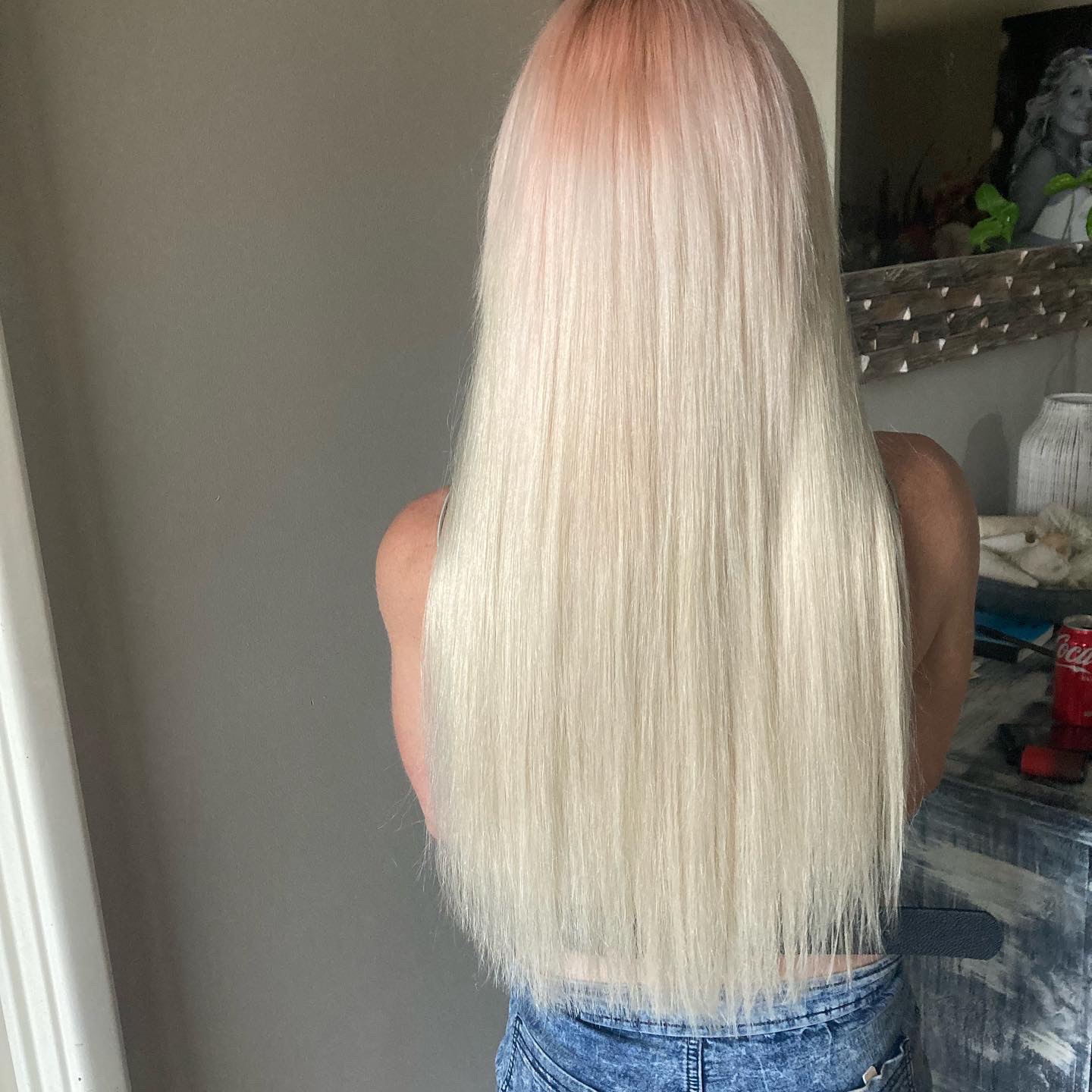 Flat track weave Full head install 100g22” - Hair extensions Australia ...